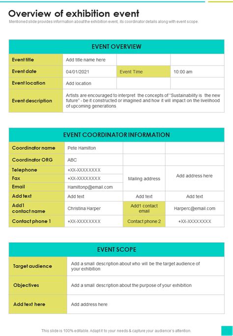 Top 10 Event Overview Templates With Examples And Samples