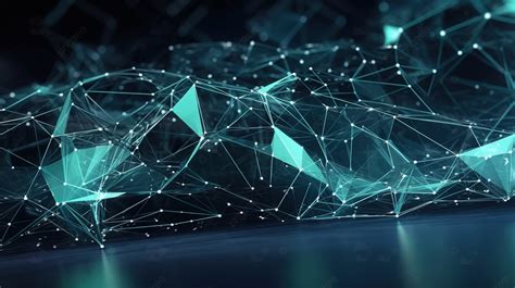 네트워크의 추상 그래픽 연결된 삼각형과 선 3d 낮은 폴리 추상적 인 배경 네트워크 연결 배경 일러스트 및 사진 무료 다운로드 Pngtree