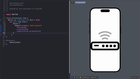 Juan Harrington On Linkedin Swiftui Iosdev Animationmagic Swiftlang