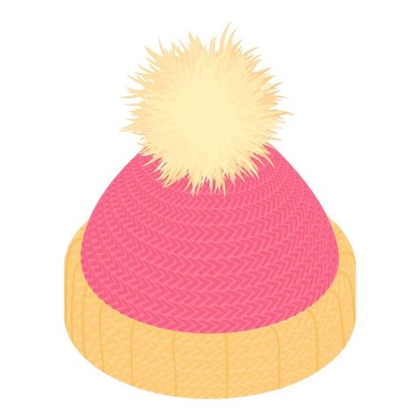 Premium Vector Winter Headwear Icon Isometric Of Winter Headwear