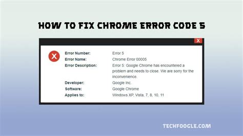Chrome Error Code The Ultimate Troubleshooting Guide You Ve Been Waiting For