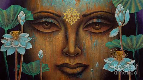 Durga Abstract Painting