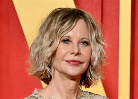 Meg Ryan Turns Heads In Rare Red Carpet Appearance At Oscars Afterparty