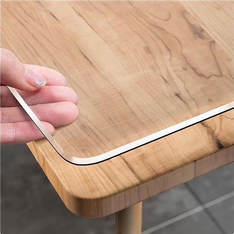 Deermisu Custom Pvc Table Protector Clear Table Cloth