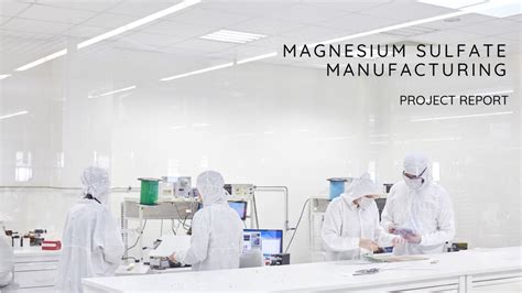 Magnesium Sulfate Manufacturing Project Report