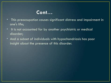 19 Conversion Disorder And Hypochondriasis Pptx