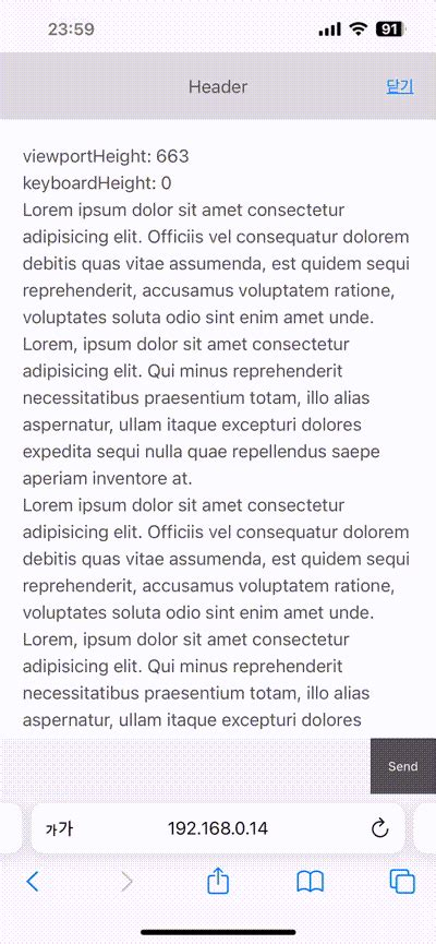 Ios Safari Input Thisyujeong