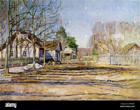 Жуковский Станислав Юлианович Весна Русская школа Xix век Zhukovsky Stanislav