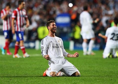 Sergio Ramos dedica la décima A mi familia a mi niño a mi mujer a