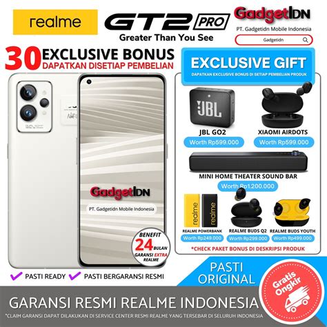 Jual REALME GT Pro GB G NFC Garansi Resmi Realme Shopee Indonesia