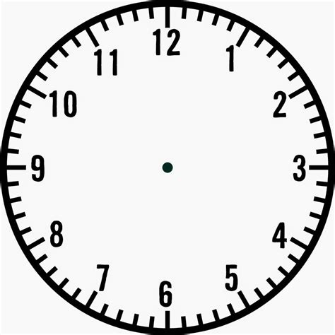 Blank Clock Face Blank Clock Faces Blank Clock Clock Face Printable