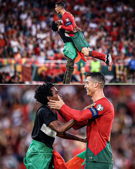 Espn Fc On Twitter Ronaldos Reaction To This Fan Picking Him Up 😂
