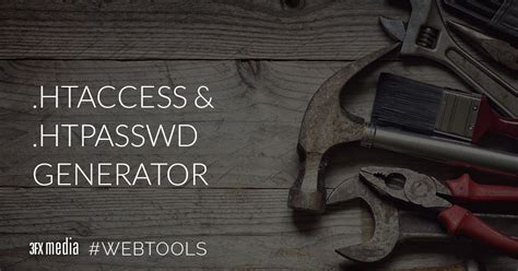 Htaccess Htpasswd Generator Web Tools Fx Media