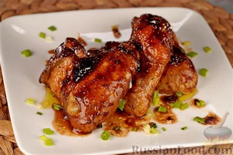 В духовке, Куриные крылышки, рецепты на RussianFood.com: 123 рецепта