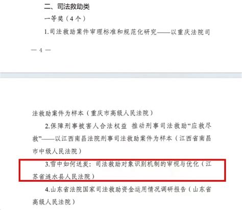 【喜报】涟水法院调研成果被最高院评为一等奖澎湃号·政务澎湃新闻 The Paper
