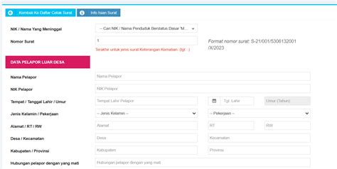 Sesuaikan Ulang Surat Keterangan Kematian Issue 7300 OpenSID