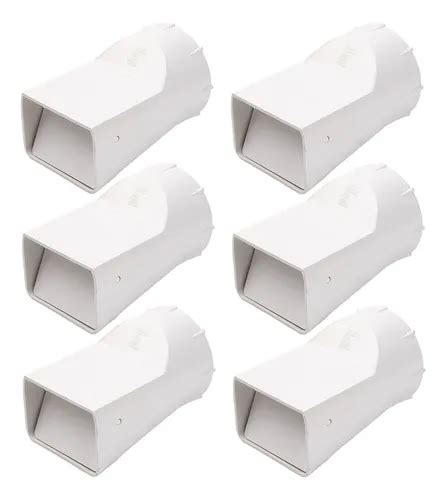 Kit 6 Ponteiras Brec Com Tampa Pluvial Para Calçadas Atacado