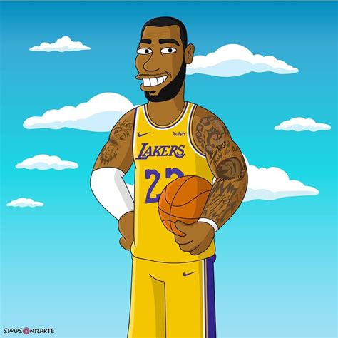Lebron James Bart Simpson Drawing Anime Drawing Styles