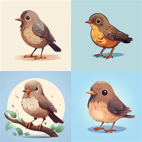 Premium Vector Thrush