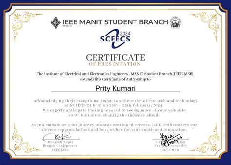 Prity Kumari On Linkedin Happy To Announce That My Research Paper Has