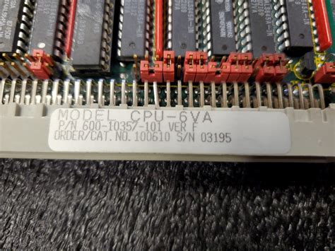 Force SYS K VME Computer CPU VA Ver F Used Motion Constrained Surplus