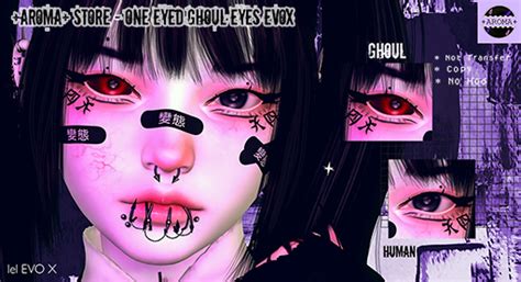 Second Life Marketplace Aroma Store One Eyed Ghoul Eyes Evox