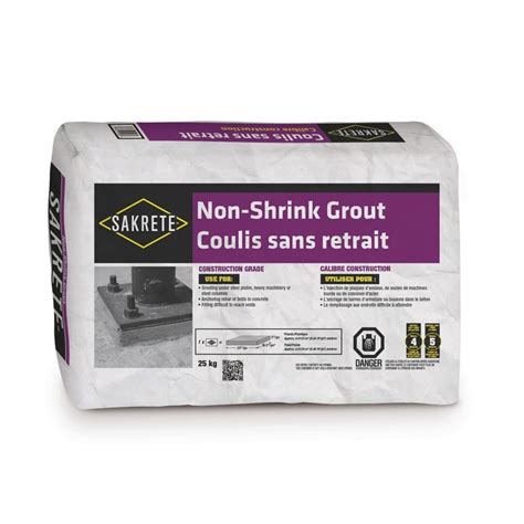 Sakrete Non Shrink Grout 25 Kg All Purpose Cement Based Grout