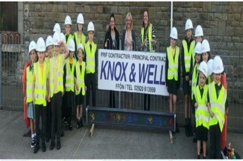 Pupils Get Involved In Their New Classroom Extension