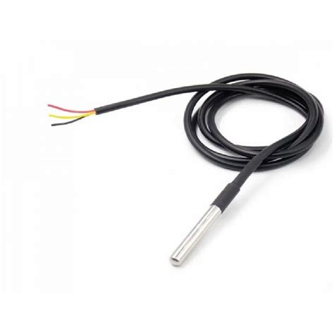 Ds18b20 Water Proof Temperature Sensor Probe At ₹ 60 Piece Digital Temperature Sensor In New