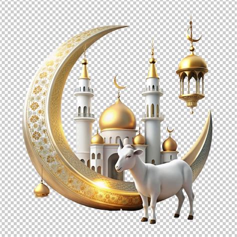 Premium Psd Eid Ul Azha Sacrifice Concept