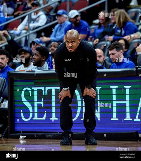 Seton Hall Head Coach Shaheen Holloway Against Monmouth At The