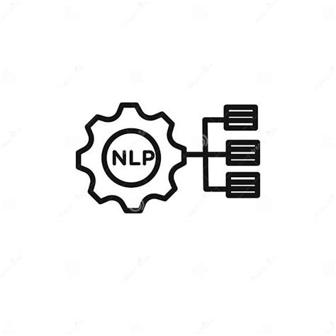 Nlp Icon Vector Set Collection For Web Stock Illustration