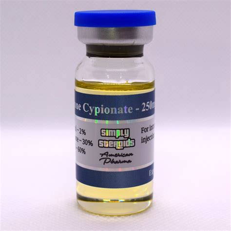Testosterone Cypionate 250mgml 10ml Vial Simply Steroids