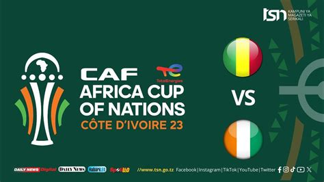 🔴live Mali 0 Vs 0 Ivory Coast Robo Fainali Afcon 2023 Youtube