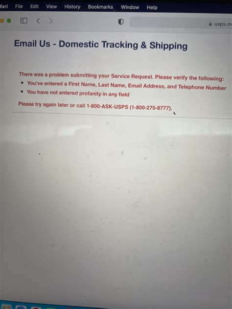 Why R Usps Complaints
