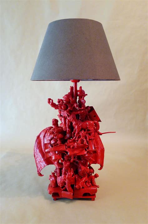 Red Toy Lamp Behance