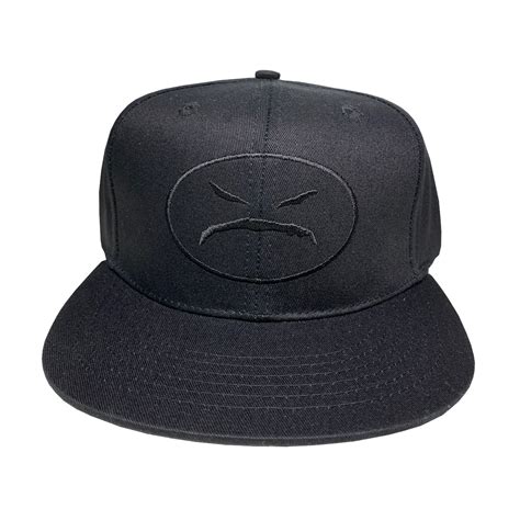 Onyx Black White Madface Hat