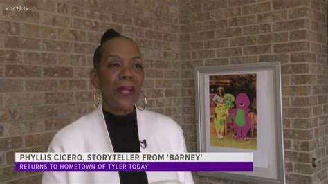 Barney And Friends Actress Visits Tyler Cbs19 Tv