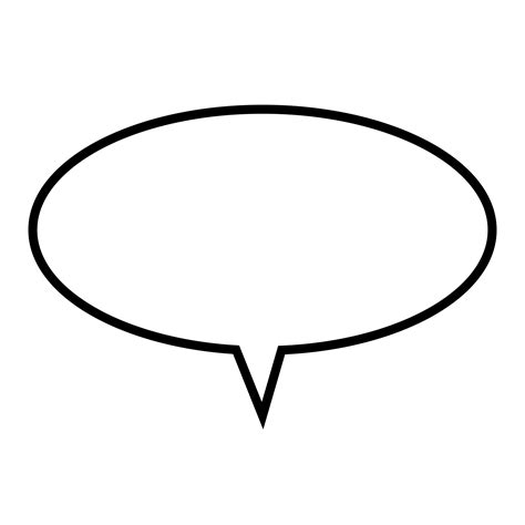 Bubble Text For Comic Blank Or Empty Balloon Text For Text