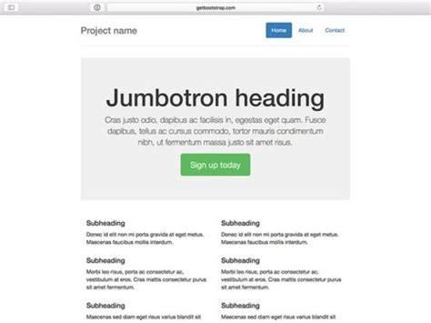 Getbootstrap Com Templates Getbootstrap Com Templates Image Collections Template Williamson