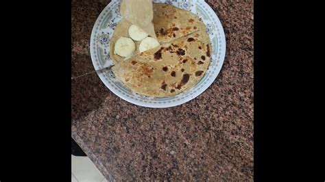 Banana Prantha Day 29 Of30 Days Prantha Challenge Viral Food Tasty