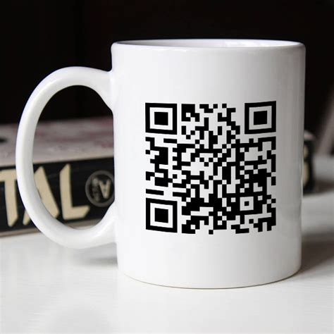 kişiye Özel karekod qr code kupa bardak