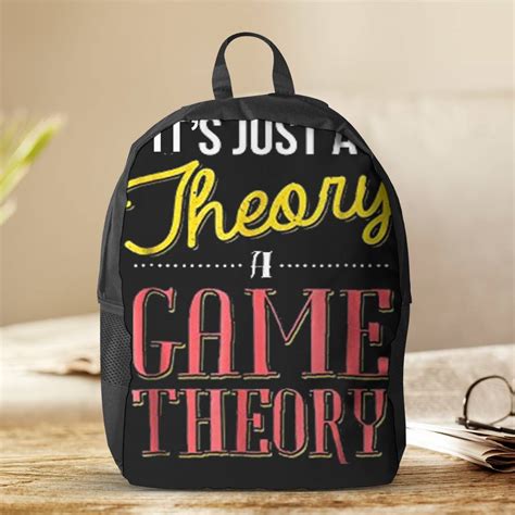 Game Theory Backpack Theorist Slogan Backpack Gtm3009 Game Theory Shop