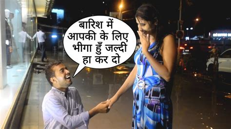 Aapse Pyar Ho Gya Muje I Love You Prank On Cute Girl By Desi Boy Flirting Prank India YouTube