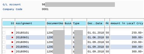 fbl3n in sap a report to display the gl balances