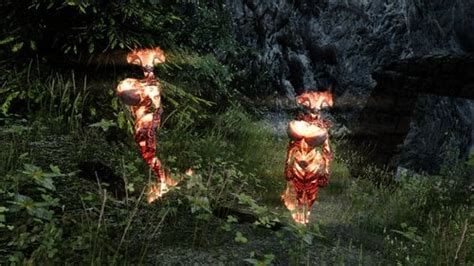 Atronachflame Various Creatures Cbbe Bodyslide Skyrim SE Regular Mods