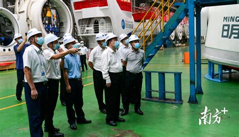 海关总署领导到阳江滨海新区阳江高新区调研 张广志 海上 企业