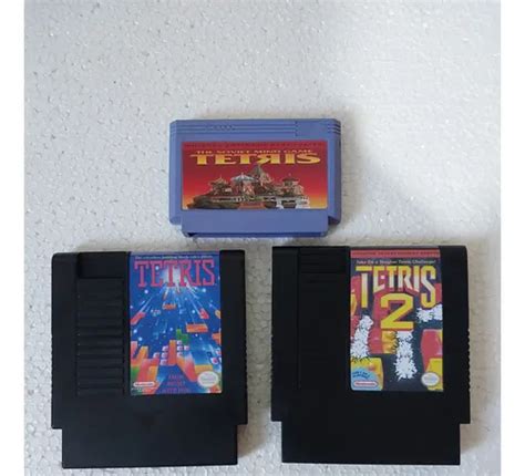 Tetris Tetris 2 Tetris Tengen Para Nes Mercadolivre