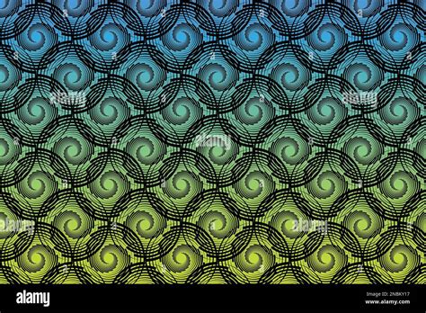 Geometrical Circle Pattern Background Seamless Illustration Stock Vector Image And Art Alamy