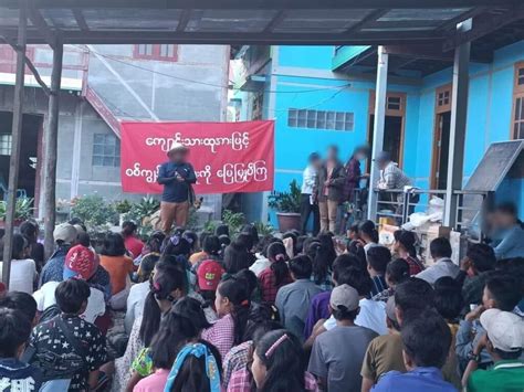 ကလေးမြို့နယ်တွင် စစ်ကျွန် ပညာရေး ဆန့်ကျင်ရေး လူထု ဟောပြောပွဲများ ပြုလုပ် Khit Thit Media